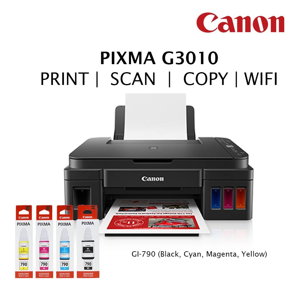 Canon pixma g3010 store